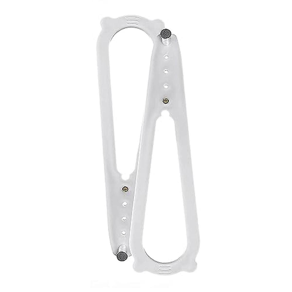 2PCS Cat Door Holder Latch, White Cat Door Alternative Installs Fast Flex Latch Strap, Stronger Flex Door Stopper Alternative Installs Fast Flex Latch Strap,4.5 inch Thick No Measuring Extra Easy