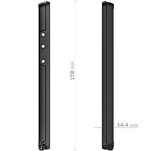 Ghostek NAUTICAL Slim Waterproof Case for Galaxy S23 Ultra (6.8") - Shockproof, Camera Lens Protector, Clear