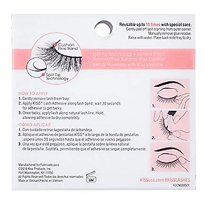 Kiss Lash Couture Naked Drama Chiffon (Pack of 3)