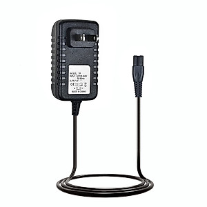 J-ZMQER AC-DC Adapter Charger Compatible with Remington R-510 R-520 R-1000 R-9500 Shaver Power Cord