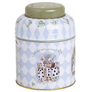Alice in Wonderland Tea Caddy with 80 English Breakfast Teabags