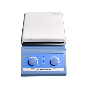 JoanLab SH-4 Magnetic Stirrer Hot Plate, 380°C Ceramic Hotplate, 5L Large Capacity, 0-1600 RPM Mixing Speed, for Laboratory Heating and Stirring with 1 Year Warranty