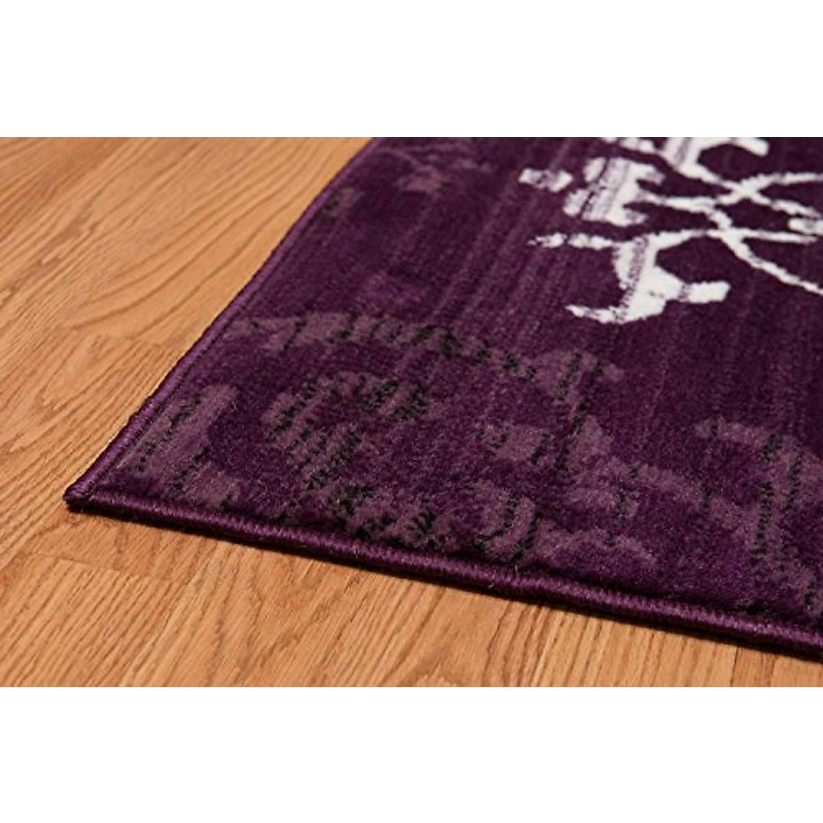 United Weavers Dallas Countess Accent Rug – Lilac, 2x3, Transitional Indoor Area Rug with Abstract Medallion Pattern, Jute Backing