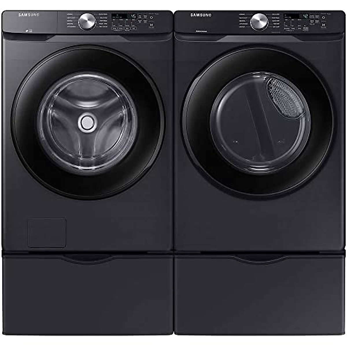 Samsung WF45T6000AV 4.5 Cu. Ft. Black Stainless Steel Front Load Washer
