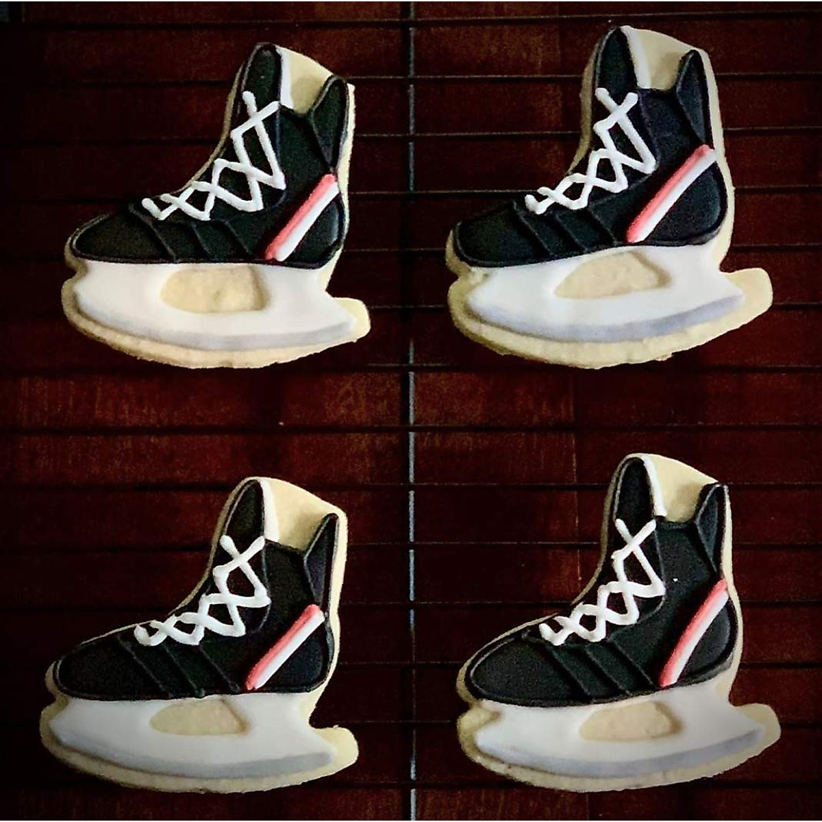 Ice Skate Cookie Cutter 3" Made in USA by Ann Clark