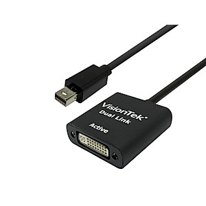 VisionTek Mini DisplayPort to Dual Link DVI-D Active Adapter (M/F) - 900640