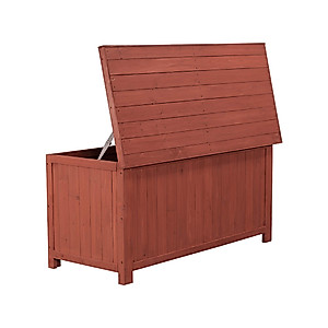 Leisure Season DB4820-X Storage Deck-Boxes, Medium Brown