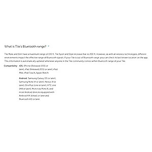 Tile Mate (2016) - 4 Pack - Discontinued by Manufacturer