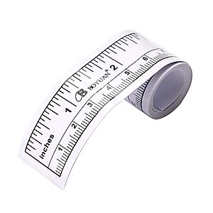 Self Adhesive Measure Tape, Ruler Sticker, Stickers Measure Machine Tape, Workbench Ruler for Work Woodworking, Drafting Table, AMX2Z00Q0PUS