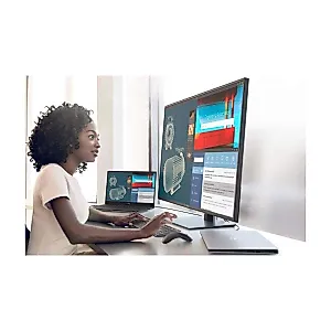 Dell U4320Q 43 Inch 2160p 4K UltraSharp, IPS Thin Bezel Monitor, HDMI, DisplayPort, USB-C, VESA Certified, Black (Renewed)