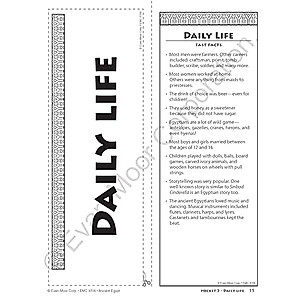 History Pockets: Ancient Egypt - Grades 4-6+