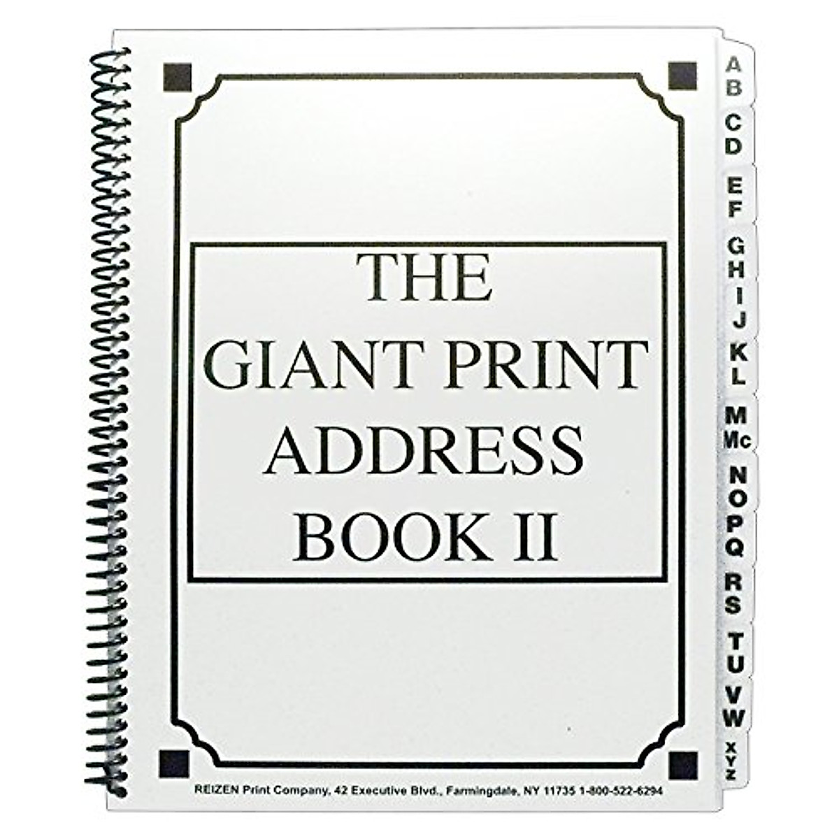 The Giant Print Address Book II