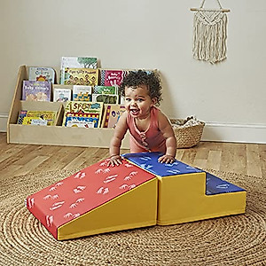 ECR4Kids SoftZone Junior Little Me Climb and Slide, Beginner Climber, Assorted, 2-Piece