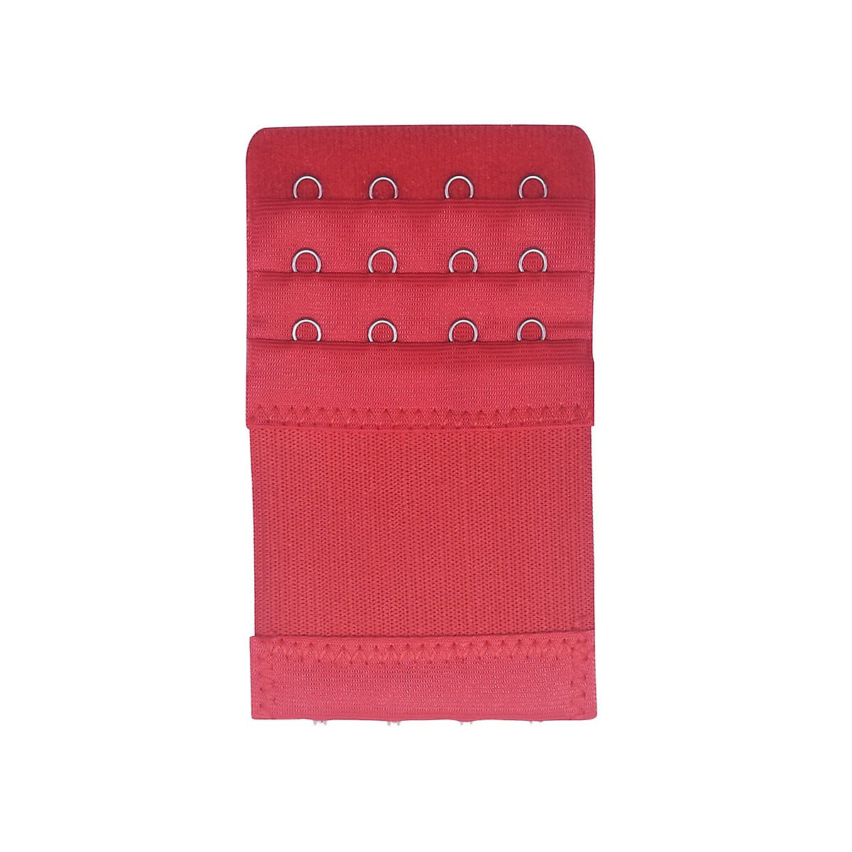 DoHope Elastic Back Bra Extender 4 Hook 3 Row 3/4" Stretchy Extension Tape Multi Color (5PCS Multi Color (Hook Center Size 1/2"))