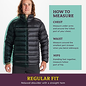 MARMOT Men's Zeus Jacket | Warm and Lightweight Jacket for Men, Ideal for Winter, Skiing, Camping, and City Style, Arctic Navy, Large