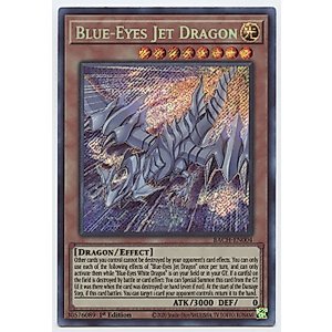 Blue-Eyes Jet Dragon - BACH-EN004 - Secret Rare - 1st Edition