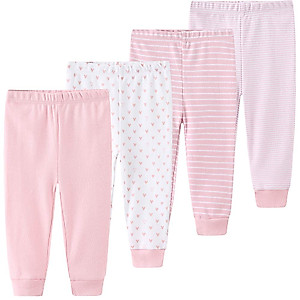 Chamie Newborn Infant Bodysuit Pants caps Mittens Short Sleeve Infant Clothes for Boys and Girls