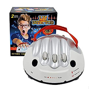 Micro Electric Shock Lie Detector, Shocking Liar Party Game Interesting True or Dare Game Lie Detector Joke Toys Polygraph Entertainment Shock Game,The Best Gift for Truth Game Toys