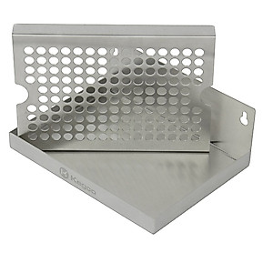 "Kegco SEWM-86 8"" Wall Mount Drip Tray - No Drain", Stainless Steel (1)