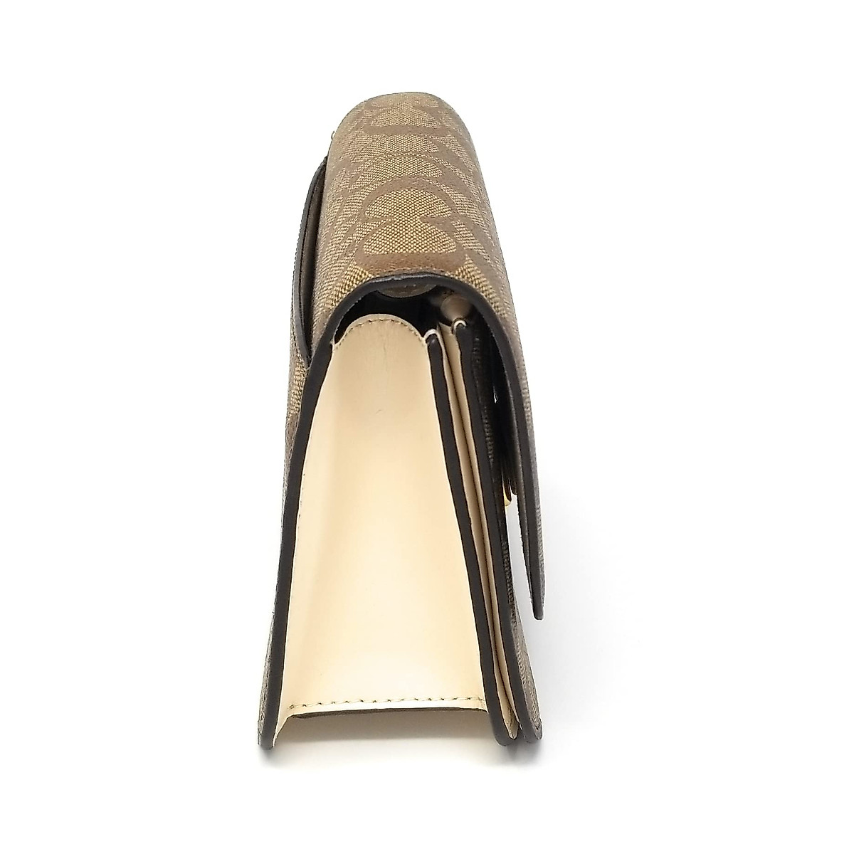 Coach Women's Mini Brynn Crossbody Bag (Signature Canvas - Khaki - Chalk)