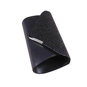 KALAIEN Envelope Clutch Purses for Women Glitter Evening Bag Handbags For Wedding and Party (Black)