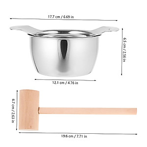 SHOWERORO 1 Set Peeler bottle opener Stainless Steel Pomegranate Deseeder Stainless steel Pomegranate Peeler With Bowl Convenient Pomegranate Peeler peeling tool set manual peel peeled