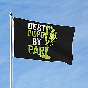IMEEGIEN Best Popo By Par Flag 3x5 Ft Double-Sided Outdoor Decoration Banner Durable Home Yard Flags Polyester Welcome Flag