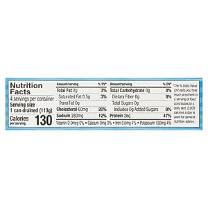 Bumble Bee Chunk White Albacore Tuna in Water, 5 oz Cans (Pack of 4) - Wild Caught Tuna - 20g Protein per Serving - Non-GMO Project Verified, Gluten Free, Kosher - Great for Tuna Salad & Recipes