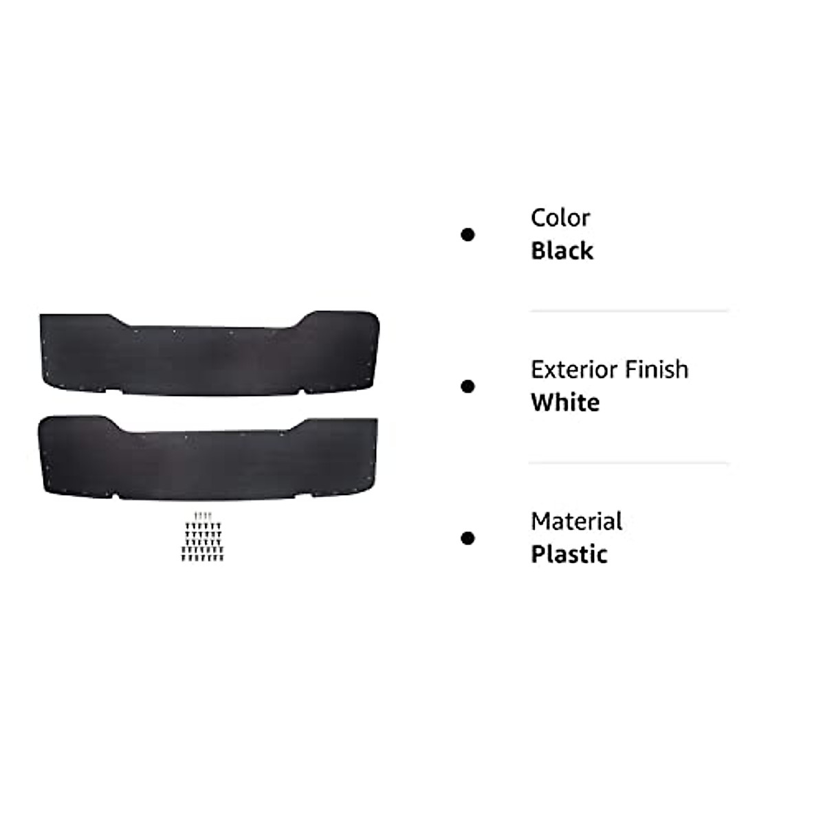 7BLACKSMITHS Dually Bed Inner Fender Liner Left Right Rear Set Compatible with 1999-2010 F350 F450 Two Parcels Delivered