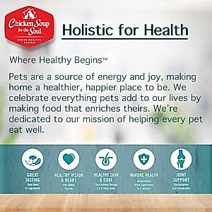 Chicken Soup for The Soul Classic Dry Small Bites Adult Dog Food, Chicken, Turkey & Brown Rice Recipe, 28 Pound Bag | Soy, Corn & Wheat Free, Small Breed Dog Food Made with Real Ingredients