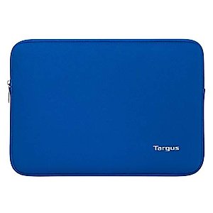 Targus Bonafide Sleeve Modern Style with Durable Water-Resistant College School Case fit up to 14-Inch Laptop/Notebook, Blue (TBS92702GL)