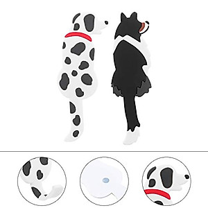 Scicalife Magnets for Fridge, Dog Refrigerator Magnets Wall Hooks for for Magnet Boards Fridge School Home Office Decor(2pcs)