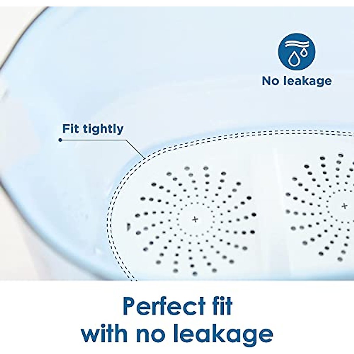 Waterdrop WD-PF-01A Plus Replacement Filters for All Waterdrop Pitcher Filtration System, Last Up to 3 Months or 200 Gallons (Pack of 3)