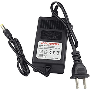 Vanxse Ac 100V-240V to Dc 12v 2000ma 2a CCTV Power Supply Adapter for Home Security Camera Surveillance System