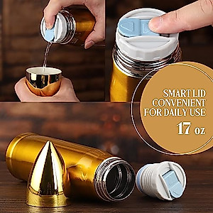 OOPERAY Gifts for Men Him Dad, 17oz Tumbler, Insulated Travel Tumbler Coffee Mug, Christmas Stocking Stuffers, Fathers Day Birthday Gifts for Dad Grandpa, Gifts for Men Who Have Everything