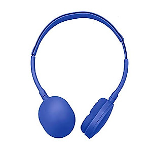 Bulk Headphones for School Library Classroom Airplane Hospital Museum Hotel Tours Gym Students Adjustable Disposable Reusable Comfortable Compact and Easy to Store Headsets (30Pack, BlueRedGreen)