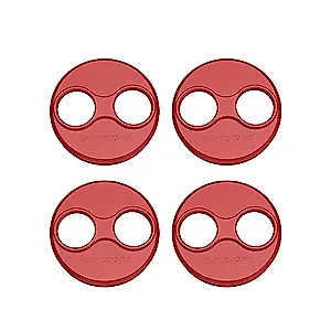 Mavic Mini 3 2 1 Motor Cover Cap Drone Dust-Proof Engine Protector Guard Protective Accessories for DJI Mavic Mini 2 SE 3 Pro (for Mini 1 SE 3 3Pro Red)