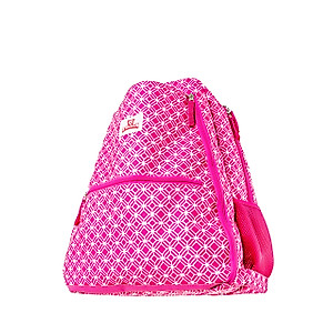 Tennis Racket Backpack for Women – Lightweight Tennis Bag Stores 2 Rackets, Balls, and Sports Gear – Backpack Only Pink
