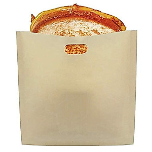 Culinary Elements Toaster & Toaster Oven Grilled Cheese Bags (2 count): 1 pack / 2 reusable bags