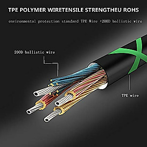 leqingchun Clip Type Earphones，Portable Stereophone Headphones,with Microphone and Call Controller Stereo Earphones,Suitable for Compatible with 3.5mm iPhone, Android Mobile Phone Black