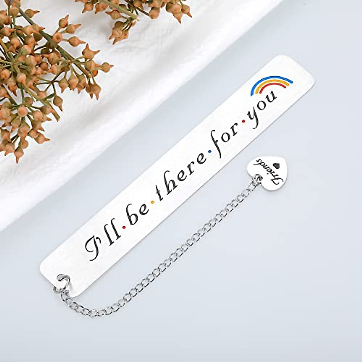 Friends TV Show Merchandise Gifts for Women Men Best Friend Gifts for Teen Girls Boys Graduation Gifts for Her Him Birthday Friendship Gifts for Women Friends Themed Gifts Bookmark for Book Lovers