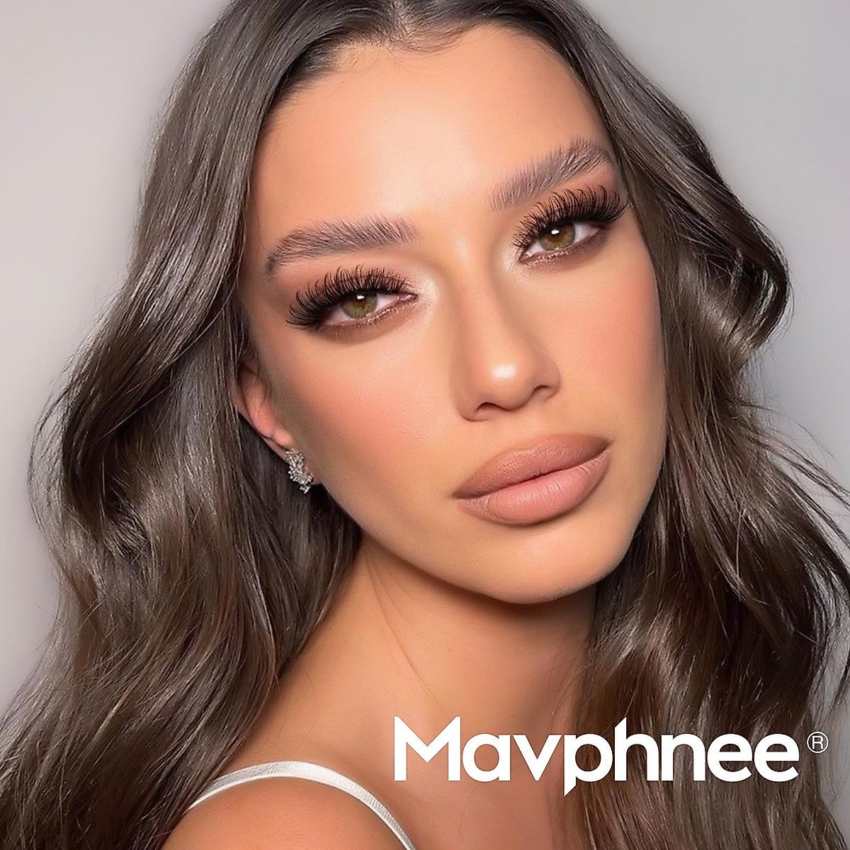 Brown Lash Individuals 200 Pcs Natural Wispy Brown Eyelashes Extension D Curl False Cluster Lashes Brown Fake Eyelashes Clusters