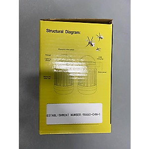 2 Pack Upgraded Bug Zapper Outdoor Cordless,Rechargeable Bug Zapper Indoor with USB Charge,Buzz Blast Pro Mosquito Killer,3 in 1 Mosquito Zapper-LED Camping Bug Zapper,Mosquito Killer,Flashlight