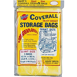 Banana Storage Bags, Heavy Weight, 9 Oversized Bags for Moving, Storing, Protection, (2) Jumbo 60” x 108”, (3) Giant 45" x 96, (4) Large 40” x 73”, Ties Included
