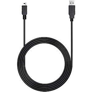 Pwr+ 6 Ft USB-Cable for Garmin-GPS-Navigator-Nuvi 50lm 2555lmt 2595lmt 40lm 1300 255w 1450 1350 1490 500 205w 200 205 350 750; Garmin 500 800 200 Gpsmap 62s Navigon 2100 Streetpilot C330 Zumo 551