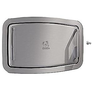 Koala Kare® KB310-SSWM - Wall Mounted Horizontal Stainless Steel Baby Changing Station (New for 2021)