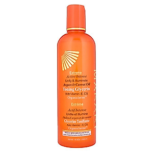 MAKARI Extreme Active Intense Argan and Carrot Oil Tone-Boosting Body Glycerin (16.8 oz) | Fades Spots & Marks | Helps Brighten Complexion | Hydrates and Softens | for All Skin Types Except Sensitive
