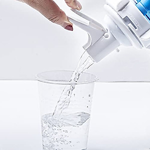 OHOH 2 Pack Water Dispenser Valve, Water Jug Dispenser Valve Water Jug Cap Bottle Spout Reusable Plastic Spigot Faucet with Dustproof Cap and Wood Stick for 55mm Non Threaded Crown Top Drinking Bottle