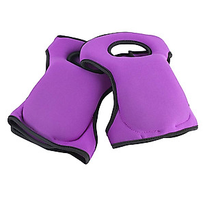 Toyfun Knee Pads for Gardening Cleaning, Knee Pads for Work Knee Pads for Scrubbing Floors Memory Foam Knee Pads (Purple)