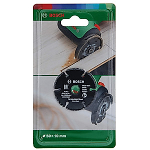 Bosch Carbide Multi Wheel Cutting Disc (for Multi Material, Ø 50 mm, Accessories for Bosch Easy Cut & Grind)